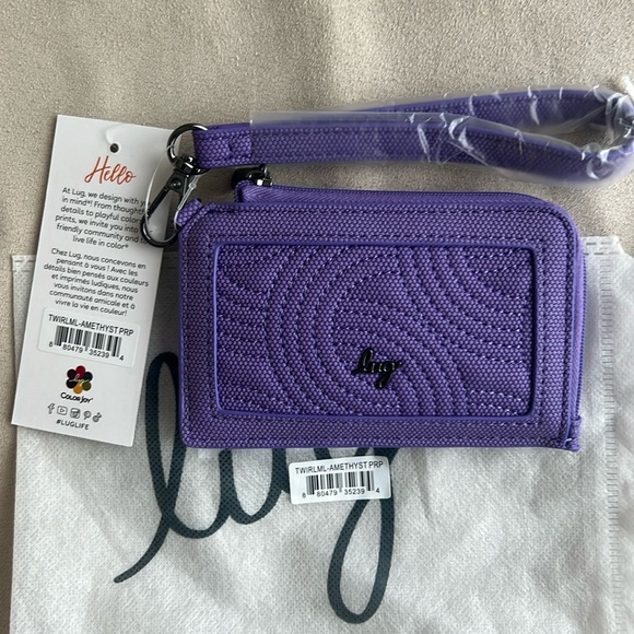 lug | Bags | Nwt Lug Twirl Matte Luxe Vl Rfid Wristlet Wallet In ...